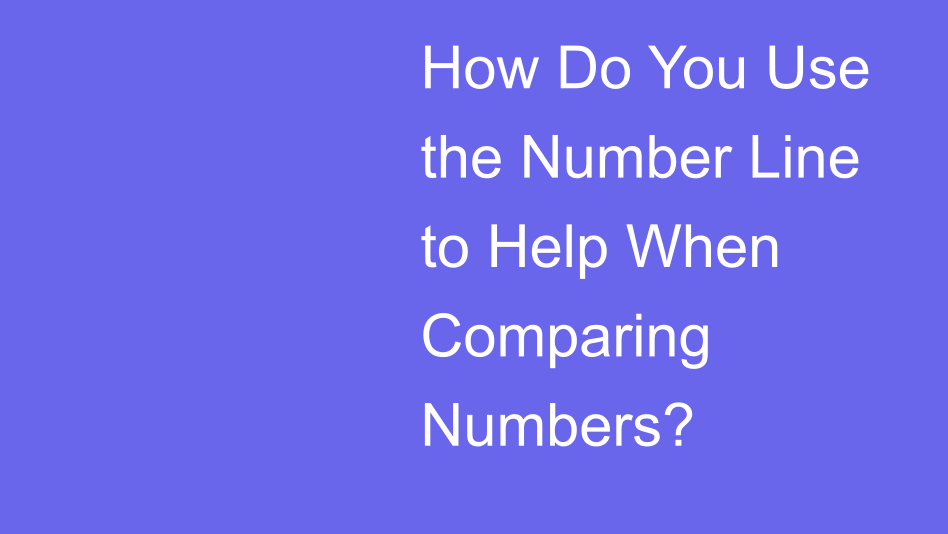 Using the Number Line | House of Math