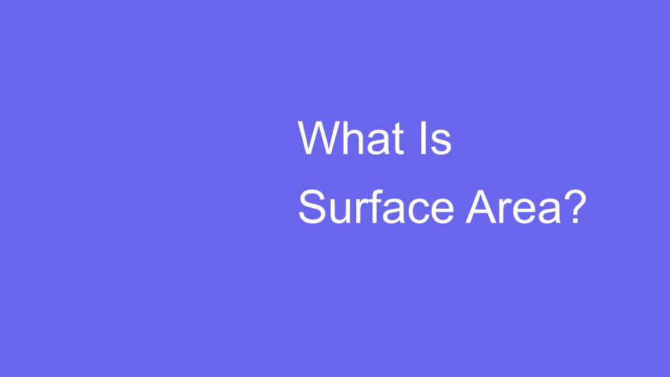 What Is Surface Area? | House of Math