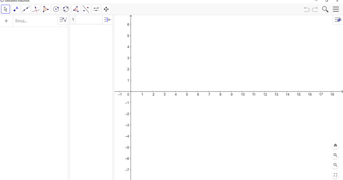 Що таке види в програмі GeoGebra?